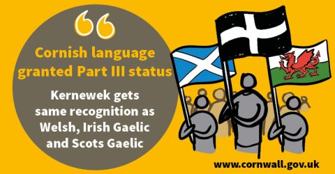 Cornish gets same recognition as Welsh and Irish - Gorsedh Kernow